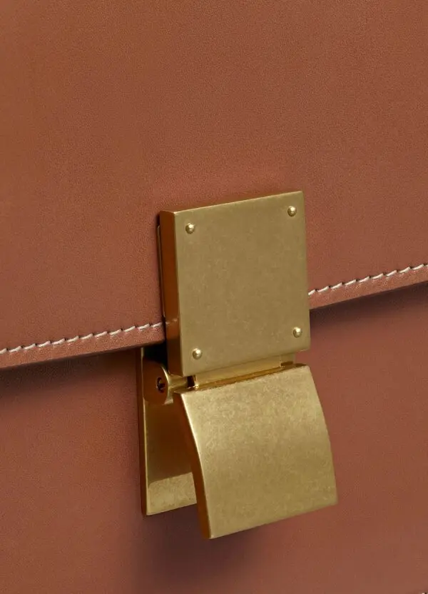 Celine Medium Classic Bag In Natural Calfskin