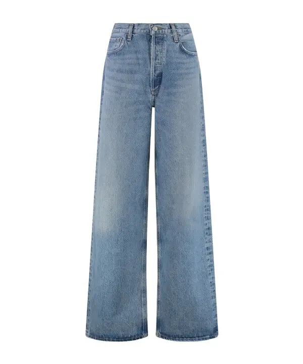 AGOLDE Low Slung Puddle Straight-leg Jeans