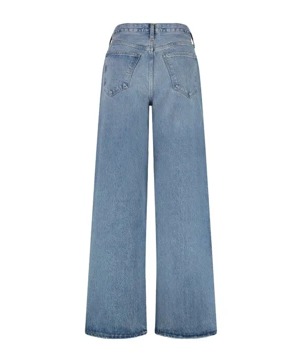 AGOLDE Low Slung Puddle Straight-leg Jeans