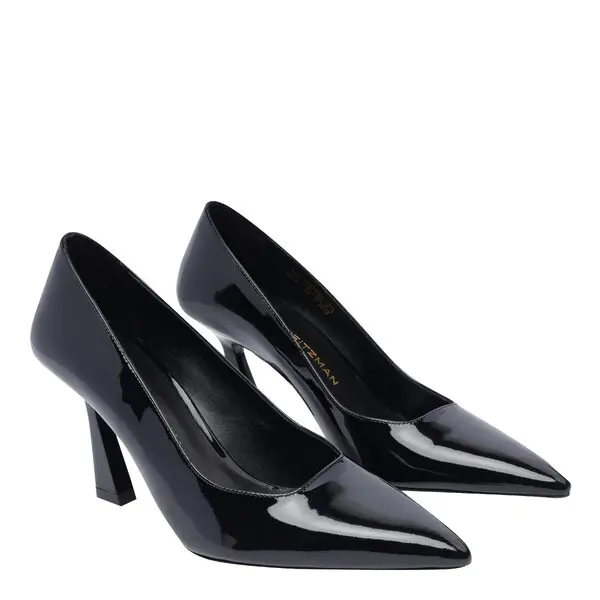 STUART WEITZMAN Vinnie Pointed-toe Pumps - Black