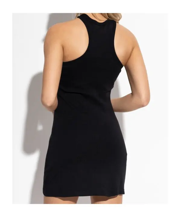COURREGES Sleeveless Mini Dress - Black