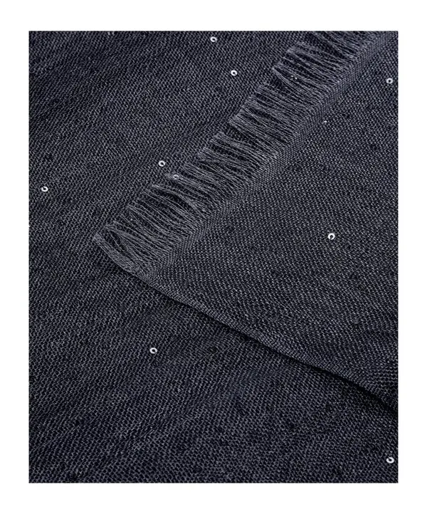 Brunello Cucinelli Frayed Hem Scarf - Blue