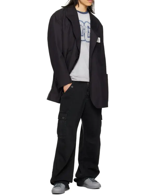 Dolce & Gabbana Dolce Gabbana Logo Patch Single-breasted Blazer