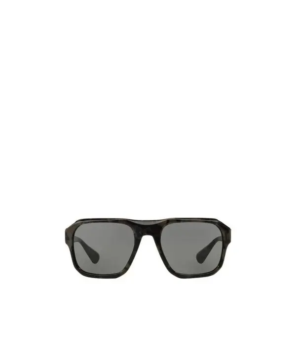 Prada Logo Detail Sunglasses - Gray
