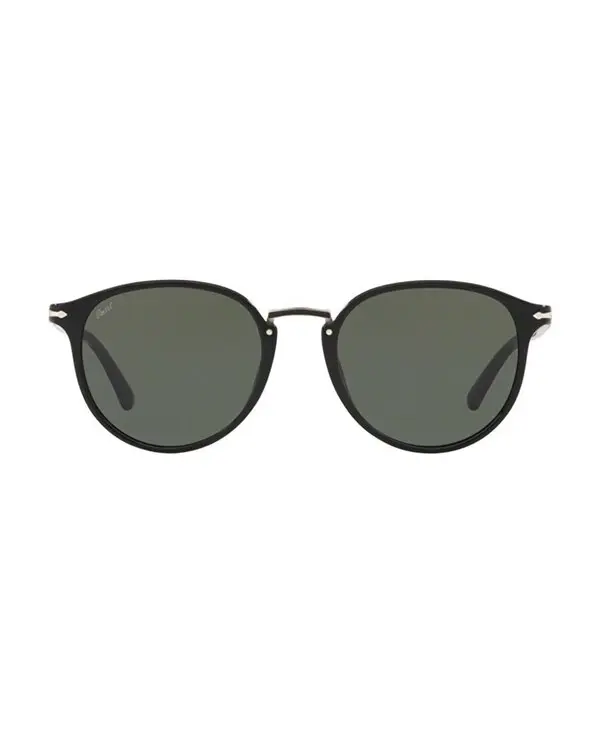 Persol Round Frame Sunglasses - Gray