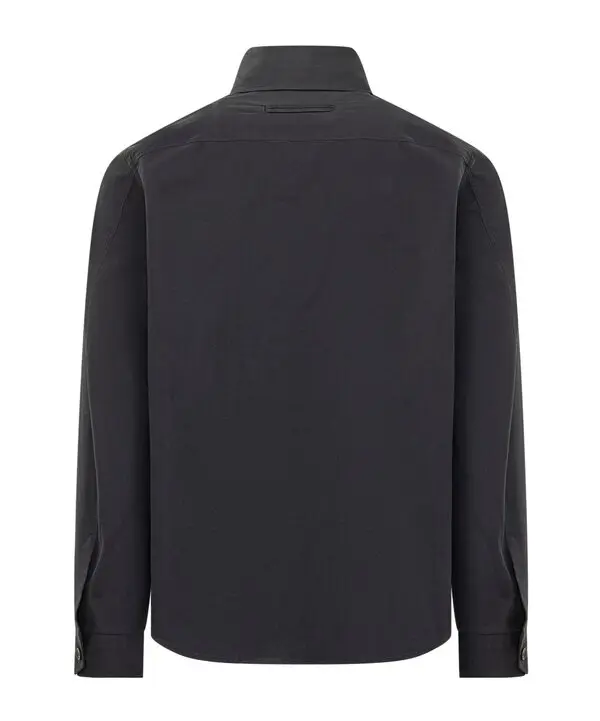 Zegna Button-flap Pocket Overshirt - Black