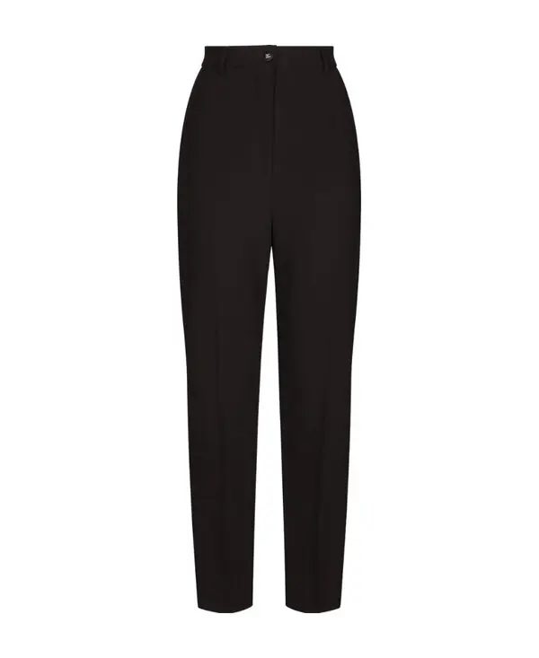 Dolce & Gabbana High-waist Tailored Straight-leg Trousers
