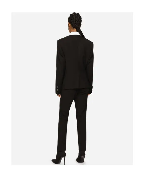 Dolce & Gabbana High-waist Tailored Straight-leg Trousers
