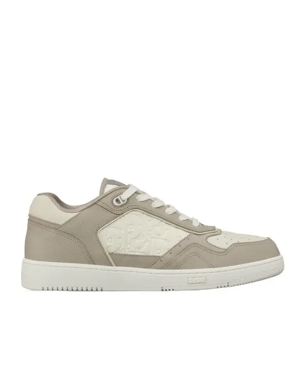 Dior B27 Uptown Low-top Sneaker - Beige And White