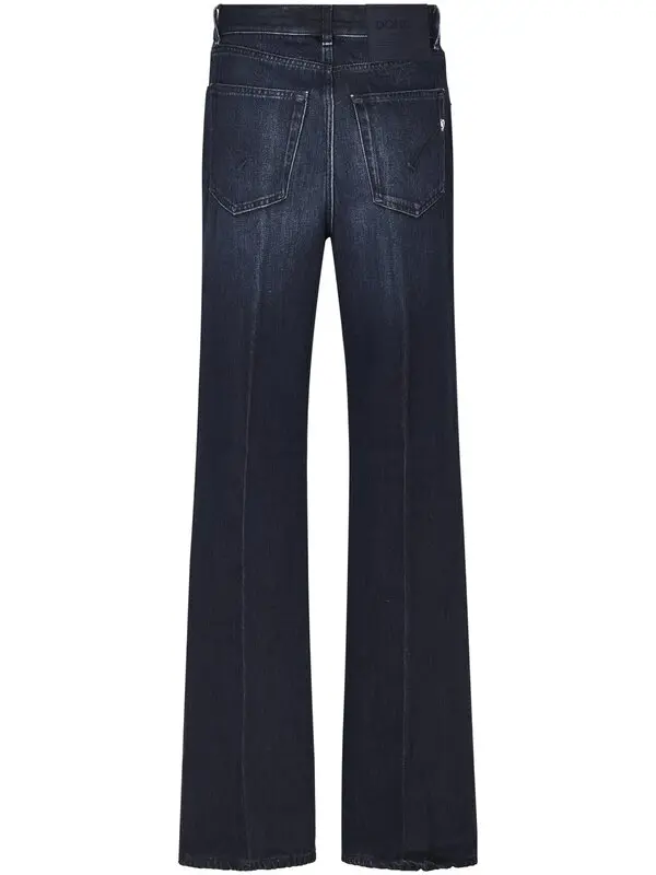 DONDUP Straight Leg Jeans - Black