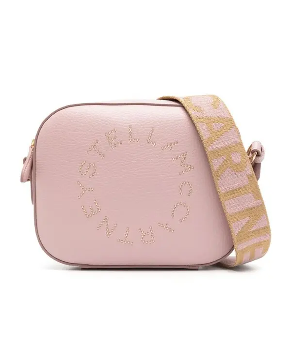 Stella McCartney Logo Studded Mini Crossbody Bag