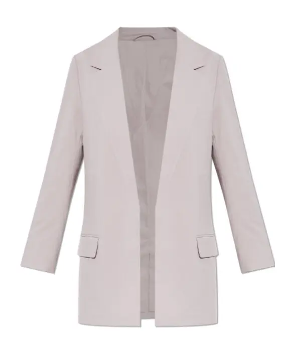 ALLSAINTS Aleida Open-front Blazer - Pink