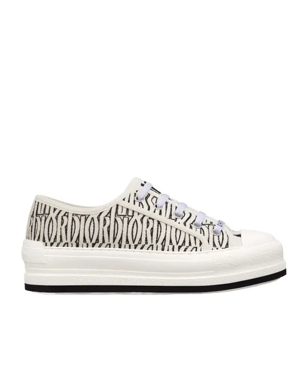Dior Walk'n' Platform Sneakers - White/black