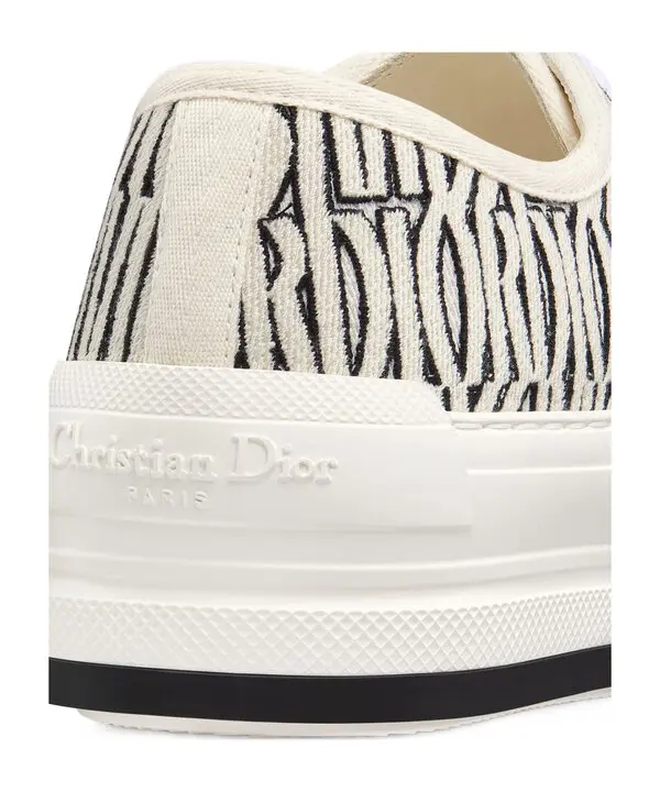 Dior Walk'n' Platform Sneakers - White/black