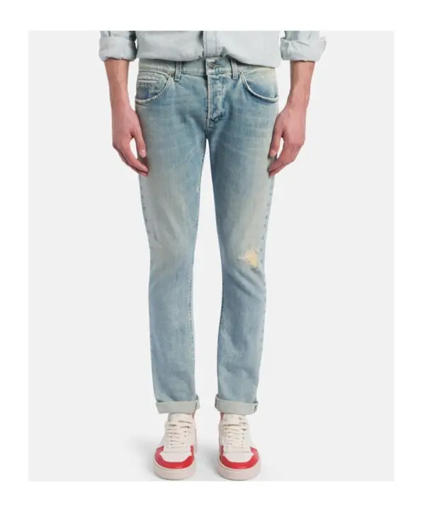DONDUP George Skinny-fit Jeans In Sustainable Denim - Blue