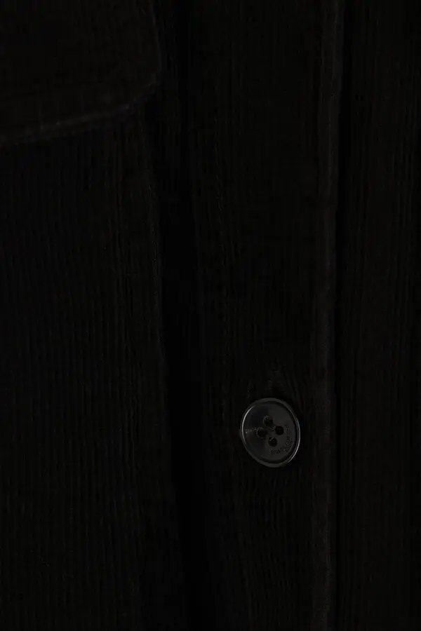Saint Laurent Button Detailed Pointed-collar Overshirt