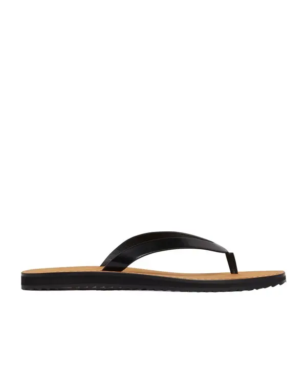 THE ROW City Thong-strap Sandals - Black