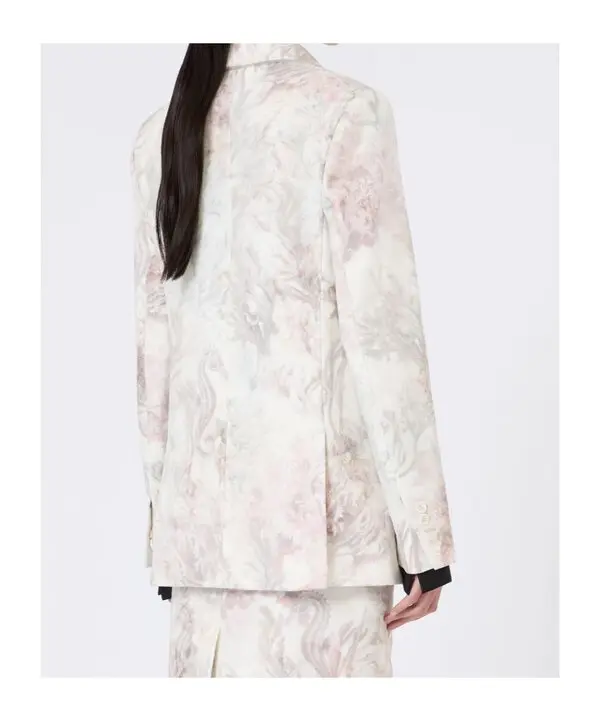 Max Mara Floral Print Blazer