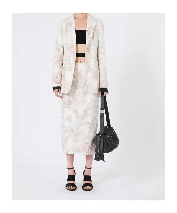 Max Mara Floral Print Blazer