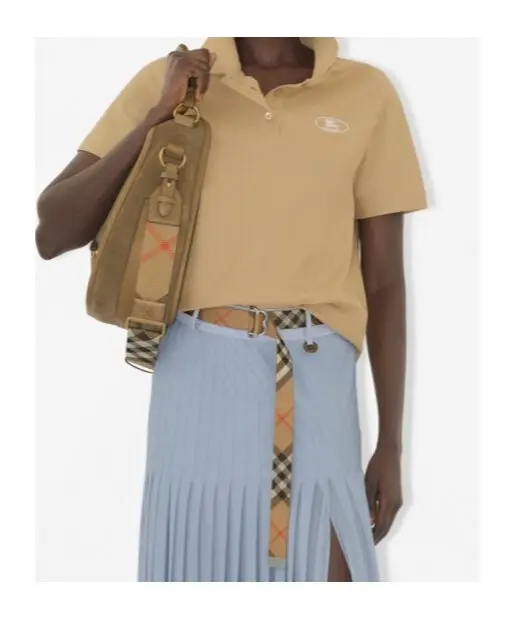 Burberry Logo Embroidered Short-sleeve Polo Shirt