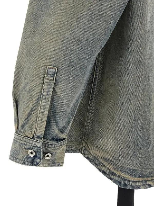 Rick Owens Denim Shirt Jacket