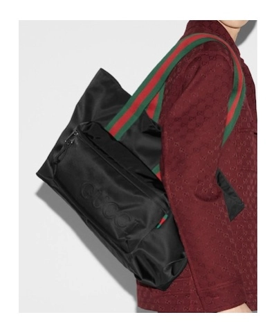 Gucci Web Detailed Tote Bag