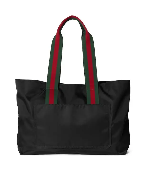 Gucci Web Detailed Tote Bag