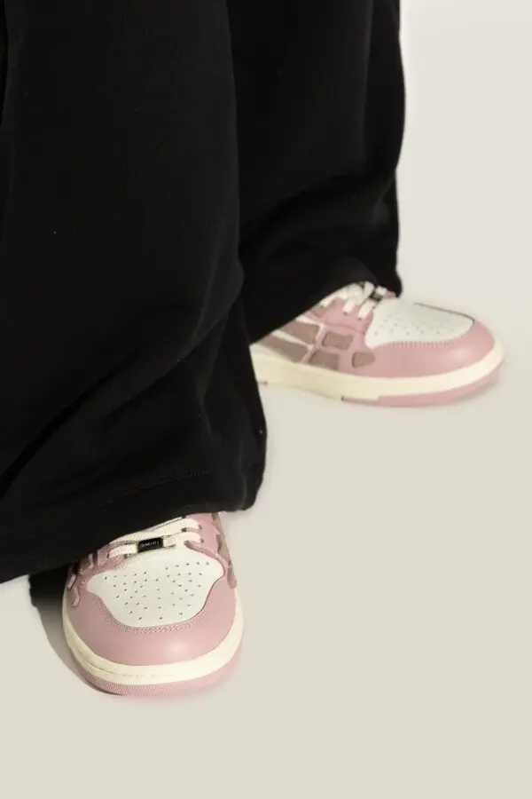 Amiri Lace-up Low-top Sneakers - Pink