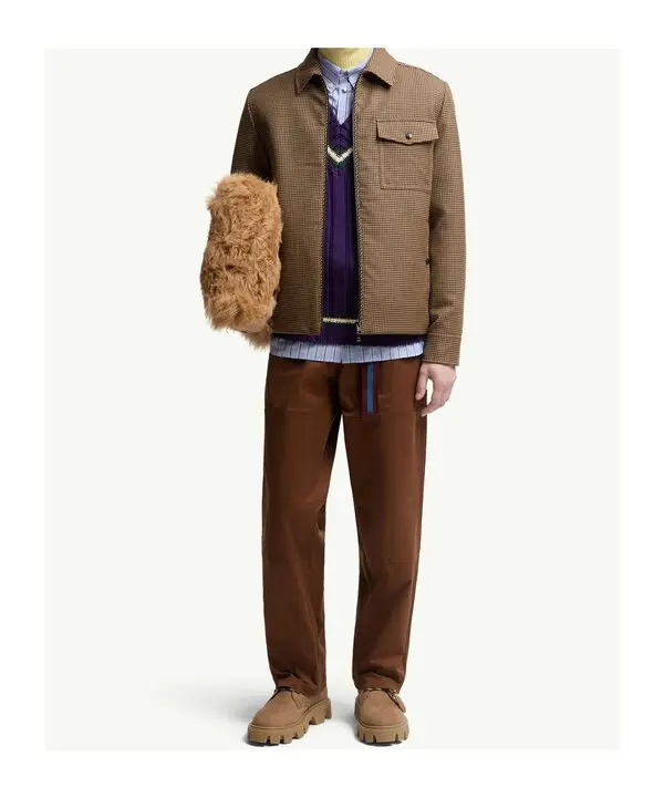 Moncler Wool Down Shirt Jacket
