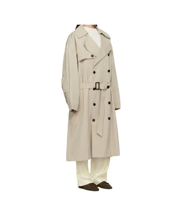 THE FRANKIE SHOP Mavis Oversized Trench Coat