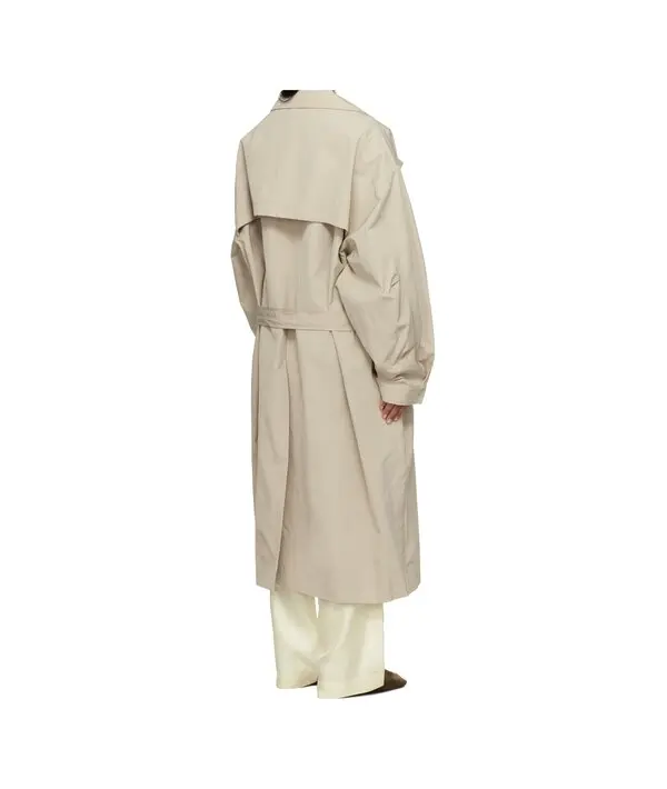THE FRANKIE SHOP Mavis Oversized Trench Coat