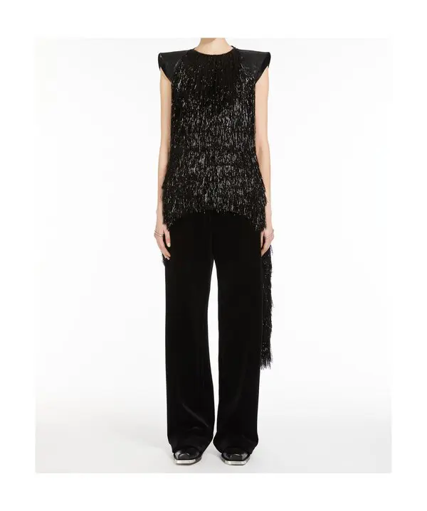 Sportmax Mid-rise Straight Leg Trousers