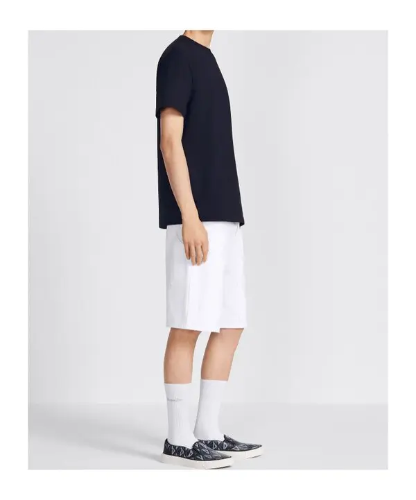 Dior Cd Diamond Carpenter Denim Bermuda Shorts