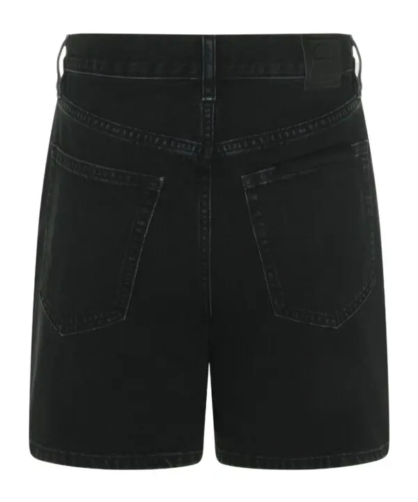 ANINE BING Delaney High Rise Relax Short - Black