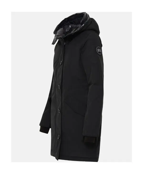 Canada Goose Hooded Logo-patch Coat