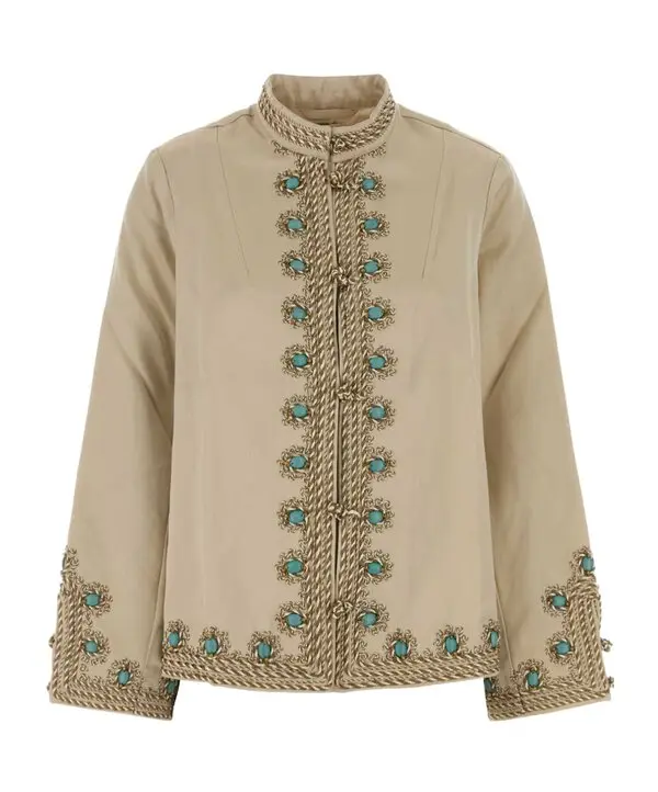 BODE Long-sleeved Embellished Jacket