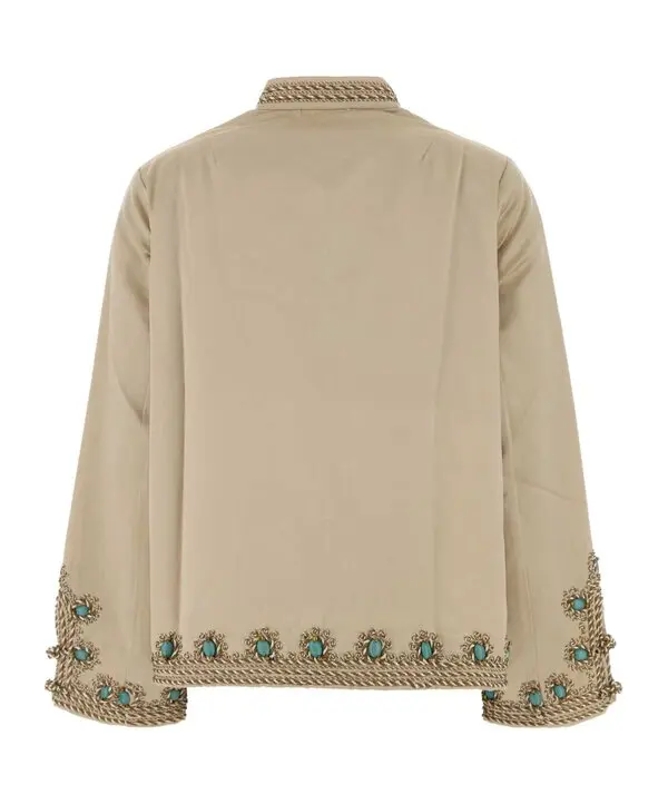 BODE Long-sleeved Embellished Jacket