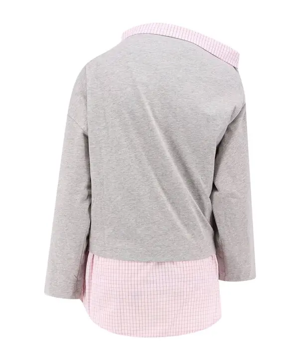 Dries Van Noten Layered Asymmetric Neck Top