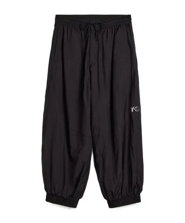 Y3 Raw Edge 3 Stripes Trousers - Black