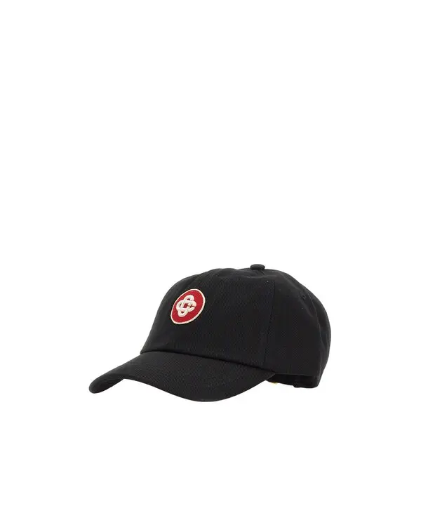 Casablanca Embroidered-patch Baseball Cap - Black