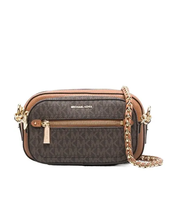Michael Kors Logo Print Shoulder Bag