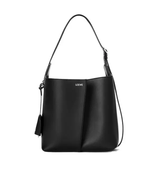 Loewe Bilbao Medium Bucket Bag - Black