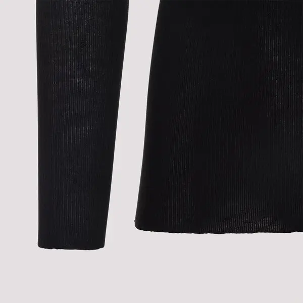 Rick Owens Ribbed Round Neck Pullover