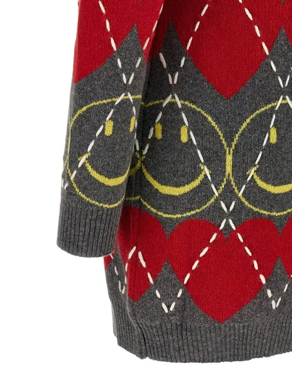 Moschino Smiley Face Crewneck Dress