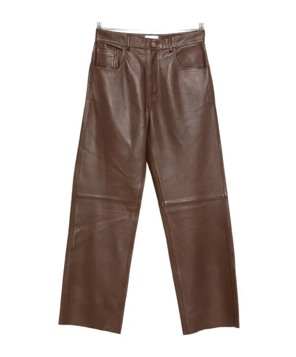 HAIKURE Leather Panelled Trousers