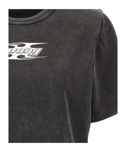 Alexander Wang Blade Logo T-shirt - Gradient Gray
