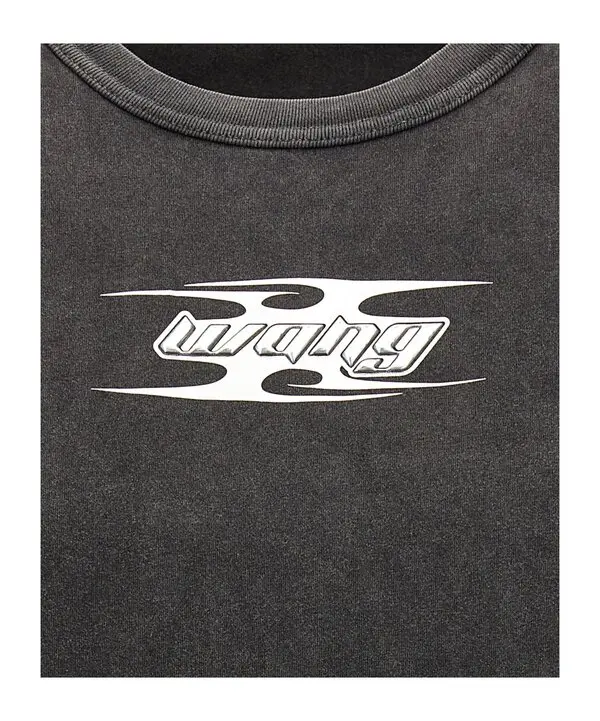 Alexander Wang Blade Logo T-shirt - Gradient Gray