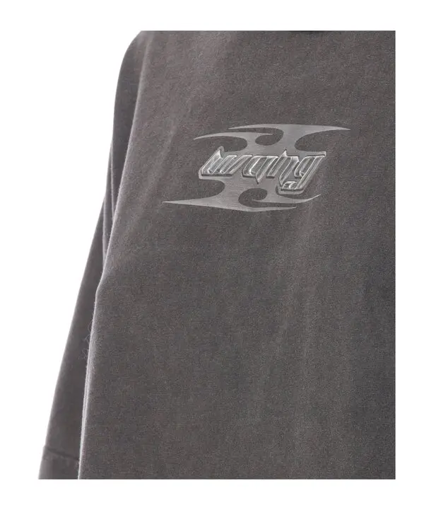 Alexander Wang Blade Logo T-shirt - Gradient Gray