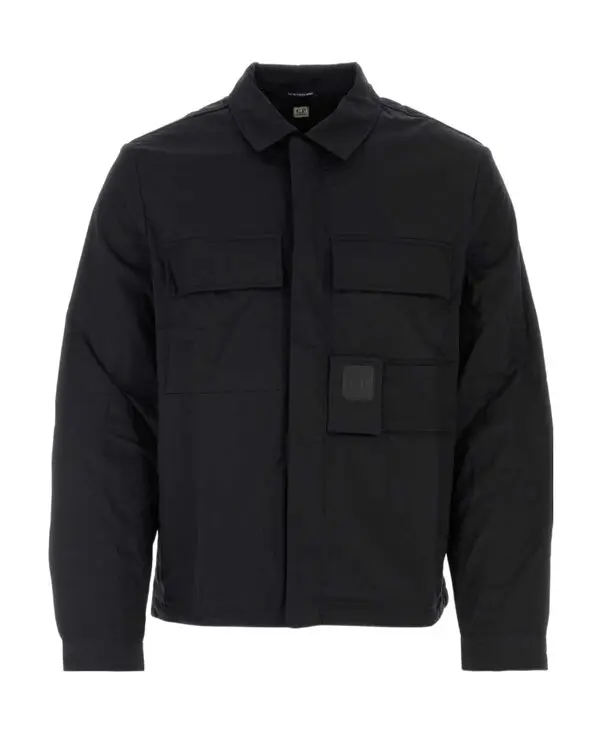 C.P. COMPANY Lapel Long-sleeved Shirt Jacket