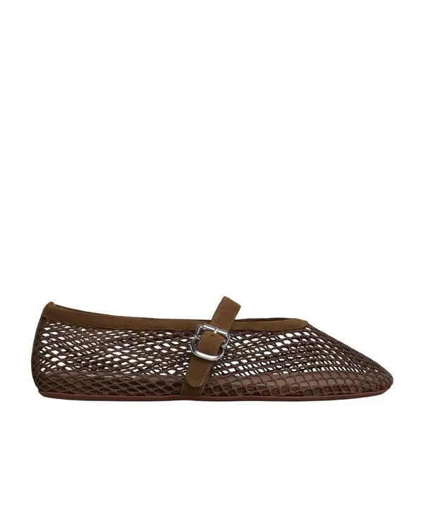 Alaïa Buckle Ballet Flats - Multicolor